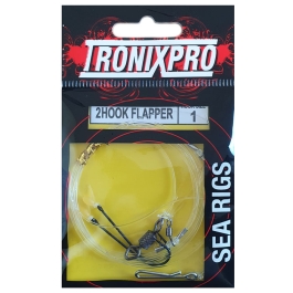 Tronixpro 2 Hook Flapper Rig - Sea Fishing Rigs