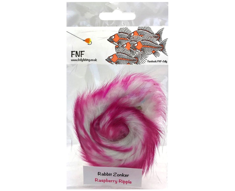 FNF Rabbit Fur Hair Zonkers - Fly Tying Materials
